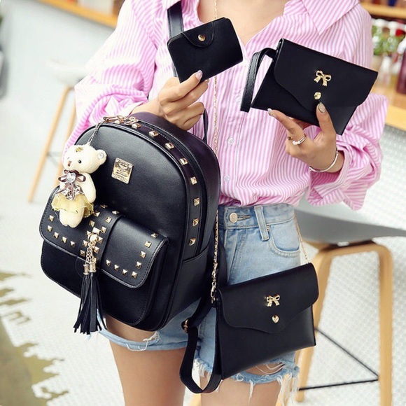 Bags | New Ladies Mini Backpack Set | Poshmark